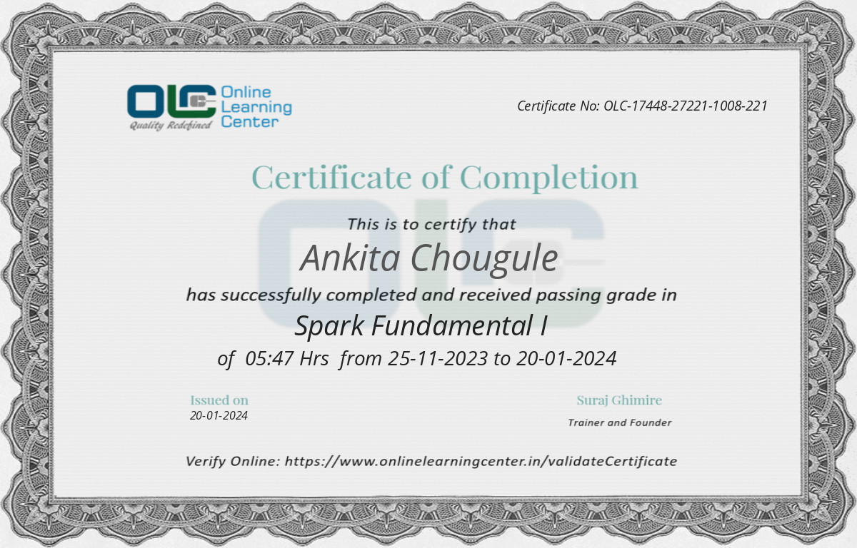 Ankita Chougule - Data Engineer | PL-300 Certified | Azure Databricks | PySpark | Delta Lake ...